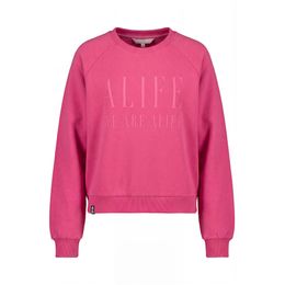 alife and kickin Alife & Kickin Sweatshirt 'ThyraAK P' Damen Gr&ouml;&szlig;e S pink / hellpink
