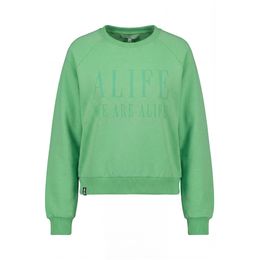 alife and kickin Alife & Kickin Sweatshirt 'ThyraAK P' Damen Gr&ouml;&szlig;e M jade / grasgr&uuml;n
