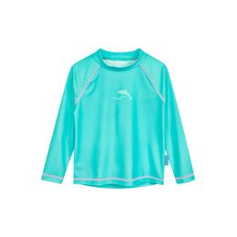 Playshoes Badeshirt M&auml;dchen Gr&ouml;&szlig;e 134/140 t&uuml;rkis / mint