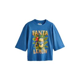 next T-Shirt 'Fanta' Damen Gr&ouml;&szlig;e S blau / gelb / oliv / orange