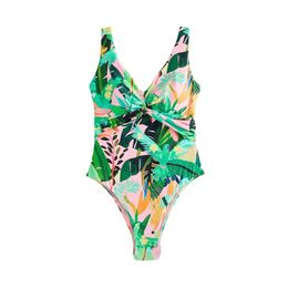 next Swimsuit female Green size 10