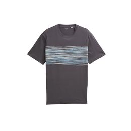 Tom Tailor T-Shirt Herren Gr&ouml;&szlig;e L hellblau / wei&szlig;