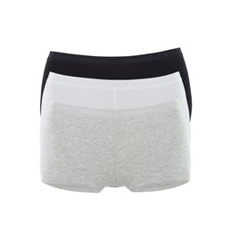 H.I.S. H.I.S Boxershorts Damen Gr&ouml;&szlig;e XS grau / schwarz / wei&szlig;