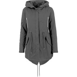 Urban Classics Damen Urban Classics Parka &raquo; Damen Ladies Sherpa Lined Cotton Parka&laquo; 1 Stk. tlg. mit Kapuze S