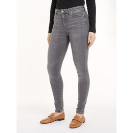 Tommy Hilfiger Damen Skinny-fit-Jeans &raquo;HARLEM U SKINNY HW CAL&laquo; mit Logo-Badge grau 36, L&auml;nge 32