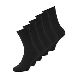 Jack & Jones Jack & Jones Junior Herren Socken &raquo;JACBLACK SOCK 5 PACK NOOS&laquo; Packung, 5 Paar tlg. schwarz