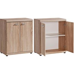 Procontour Sideboard &raquo;Sun BESTSELLER!&laquo; OTTOs Choice, H&ouml;he 74cm, mit variabel verstellbaren Einlegeb&ouml;den braun