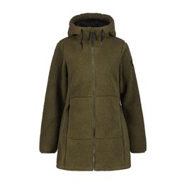 Icepeak Damen Fleecejacke &raquo;D SOFTSHELLBLOUSON MADEIRA&laquo; wasserabweisend mit 10.000 mm Wassers&auml;ule, atmungsaktiv gr&uuml;n L (40/42)