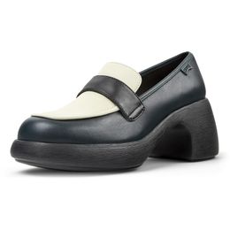 Camper Slipper ' Thelma ' Damen Gr&ouml;&szlig;e 36 dunkelgr&uuml;n / wei&szlig;