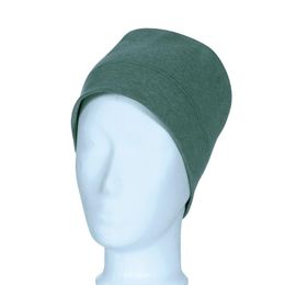 TRIGEMA Jungen Strickm&uuml;tze &raquo;TRIGEMA Soft-Cap&laquo; 1 Stk. gr&uuml;n