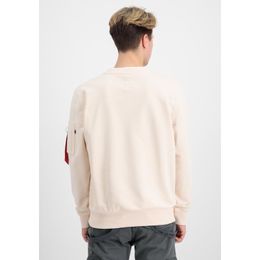 Alpha Industries Herren Sweater &raquo;Double Layer Sweatshirt&laquo; wei&szlig; XL