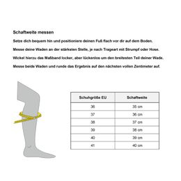 Aniston Shoes Damen Aniston SHOES Overkneestiefel zum Schlupfen, mit kurzem Innen-Rei&szlig;verschluss - NEUE KOLLEKTION schwarz 40, Normalschaft
