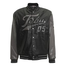 Fubu Damen Anorak &raquo; Herren FM231-024-1 Fubu Varsity Leather Jacket&laquo; 1 Stk. tlg. ohne Kapuze S Trachtenmode