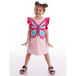 Denokids Kleid "Butterfly" in Rosa - 60% | Gr&ouml;&szlig;e 104 | Kinderkleider