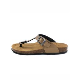 billowy Zehentrenner in Gold - 68% | Gr&ouml;&szlig;e 34 | Damen-sandalen