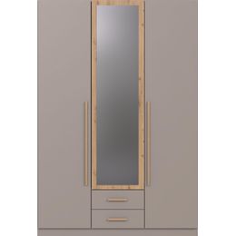 Kleiderschrank wimex, B:135cm H:199cm T:58cmsaharagrau, abgesetzt artisan eiche nachbildung, Holzwerkstoff, Ankleidezimmer, Schr&auml;nke, "Marburg
