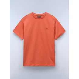 NAPAPIJRY Shirt "Nina" in Orange - 52% | Gr&ouml;&szlig;e XL | Damen-tops