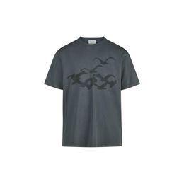Cleptomanicx T-Shirt Herren Gr&ouml;&szlig;e M grau