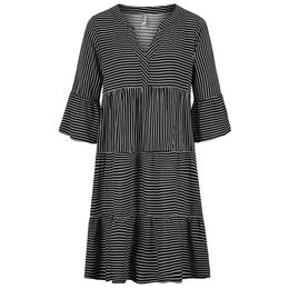 Sublevel Kleid in Schwarz/ Wei&szlig; - 65% | Gr&ouml;&szlig;e S | Damen-kleider