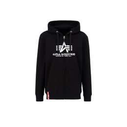 Alpha Industries Damen Hoodie &raquo;Basic Zip Hoodie BL PP&laquo; schwarz XS