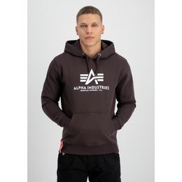Alpha Industries Damen Hoodie &raquo;Basic Hoodie BL&laquo; braun S
