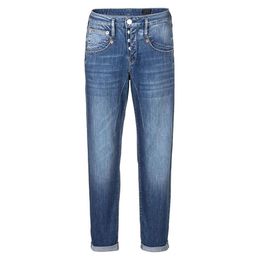 Herrlicher Jeans "Shyra" - Tapered fit - in Blau - 63% | Gr&ouml;&szlig;e W31 | Damenjeans