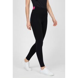 Calvin Klein Damen Leggings &raquo;CK WOMEN LEGGING 1P SEAMLESS&laquo; mit breitem Shapingbund schwarz S, N-Gr