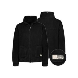 Sublevel Fleecejacke in Schwarz - 67% | Gr&ouml;&szlig;e M | Damenjacken