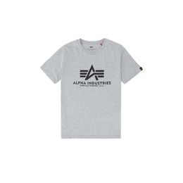 Alpha Industries Jungen T-Shirt &raquo;Basic T-Shirt BL K&laquo; grau 12