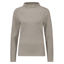 Sublevel Longsleeve in Grau - 62% | Gr&ouml;&szlig;e M | Damen-tops