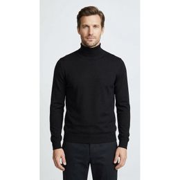 OLYMP Herren OLYMP Rollkragenpullover &raquo;OLYMP Strick Casual&laquo; schwarz XL