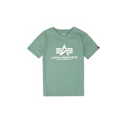 Alpha Industries Jungen T-Shirt &raquo;Basic T-Shirt BL K&laquo; gr&uuml;n 8