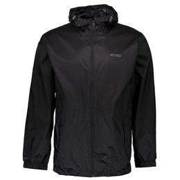 Regatta Regenjacke "Pack It III" in Schwarz - 65% | Gr&ouml;&szlig;e M | Herren-outdoorjacken