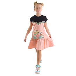 Denokids Kleid "Unicorn Girl" in Rosa - 67% | Gr&ouml;&szlig;e 128 | Kinderkleider