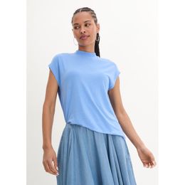bonprix Damen bonprix T-Shirt &raquo;T-Shirt aus softer Viskose&laquo; l&auml;ssige Passform, Kurzarm, unifarben, aus Viskose 36/38 (S)