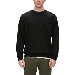Qs Herren QS Sweatshirt, mit Logo Stickerei M