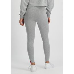 Alpha Industries Damen Leggings &raquo;Basic Leggings SL W&laquo; grau XS, Normalgr&ouml;&szlig;en
