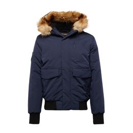 Superdry & Co Winter Jacket 'Everest' male Blue size XL
