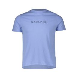 NAPAPIJRY Shirt "Salees" in Blau - 53% | Gr&ouml;&szlig;e M | Damen-tops