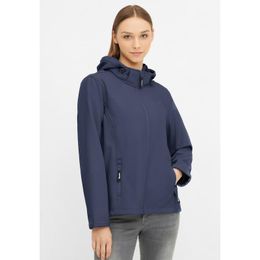 Bench. Damen Outdoorjacke &raquo;643185&laquo; mit Kapuze blau 40