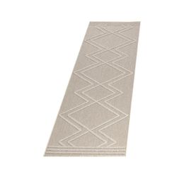 Ayyildiz L&auml;ufer Patara, Beige, Textil, Boho, rechteckig, 80x250 cm, Oeko-Tex&reg; Standard 100, pflegeleicht, Teppiche & B&ouml;den, Teppiche, Teppichl&auml;ufer