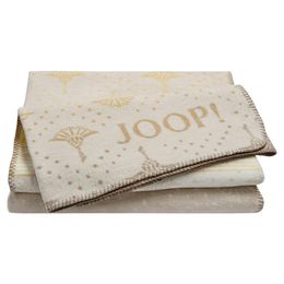 JOOP! Wohndecke, Ecru, Textil, 150x200 cm, Kettelrand, Wohntextilien, Decken, Kuscheldecken