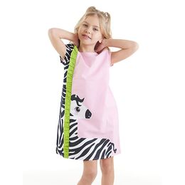 Denokids Kleid "Zebra" in Rosa - 73% | Gr&ouml;&szlig;e 92 | Kinderkleider