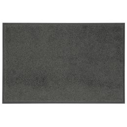 Fu&szlig;matte "Original Uni, Schmutzfangteppich" Gr. 65, grau (anthrazit), B:35cm H:9mm L:120cm, Kunstfaser, wash+dry by Kleen-Tex, Teppiche, Fu&szlig;matte, Schmutzmatte, rutschhemmend, auch als L&auml;ufer erh&auml;ltlich