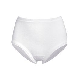 w&auml;schepur Slip W&Auml;SCHEPUR, Damen, Gr. 48, 4 Stk., wei&szlig; (4 st&uuml;ck wei&szlig;), 100% Baumwolle, Unterhosen Slip