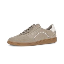 Sneaker Gabor "Sneaker low", Herren, Gr. 43, beige, Schuhe Sneaker