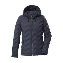 Killtec Damen Steppjacke &raquo;KOW 23 WMN QLTD JCKT&laquo; Wasserabweisende Damenjacke mit verstellbarer Kapuze und Taschen blau 40