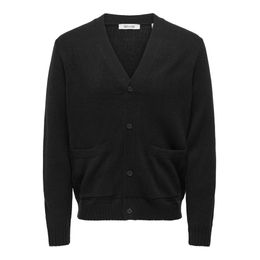 Only & Sons Only & Sons Strickjacke 'MAJOR' Herren Gr&ouml;&szlig;e M schwarz