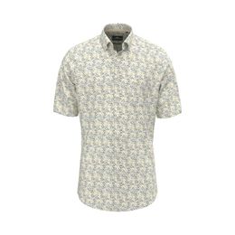 Fynch-Hatton Herren Fynch-Hatton Kurzarmhemd mit All-Over Print 3XL, N-Gr