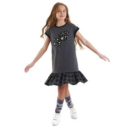 Denokids Kleid "Unicorns Star" in Grau - 67% | Gr&ouml;&szlig;e 110 | Kinderkleider